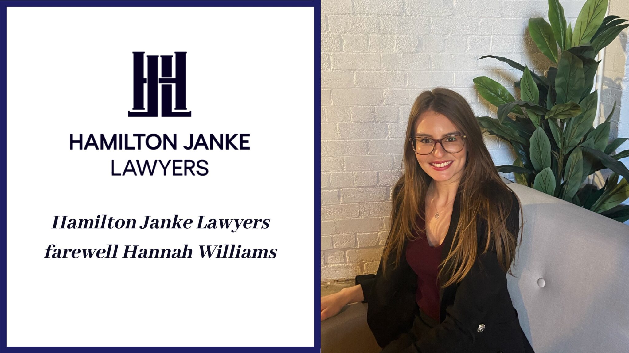 Farewelling Hannah Williams